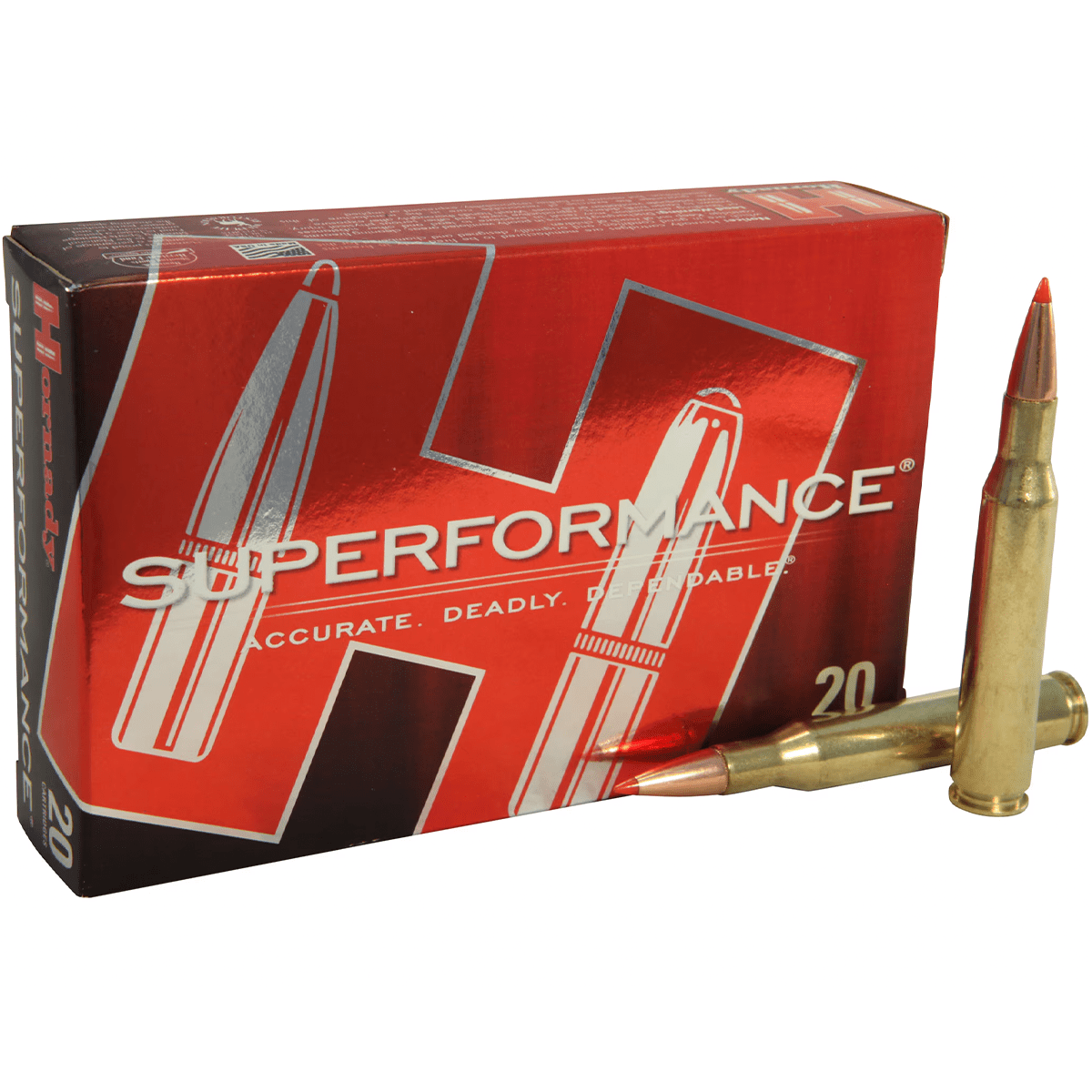 Hornady 85507 Superformance 6.5x55 Swedish 140 gr Super Shock Tip 20 ...