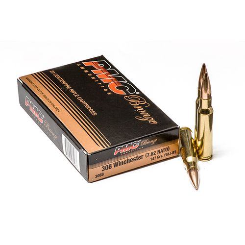 PMC Bronze .308 WIN 147 Grain FMJ 20 Round Box