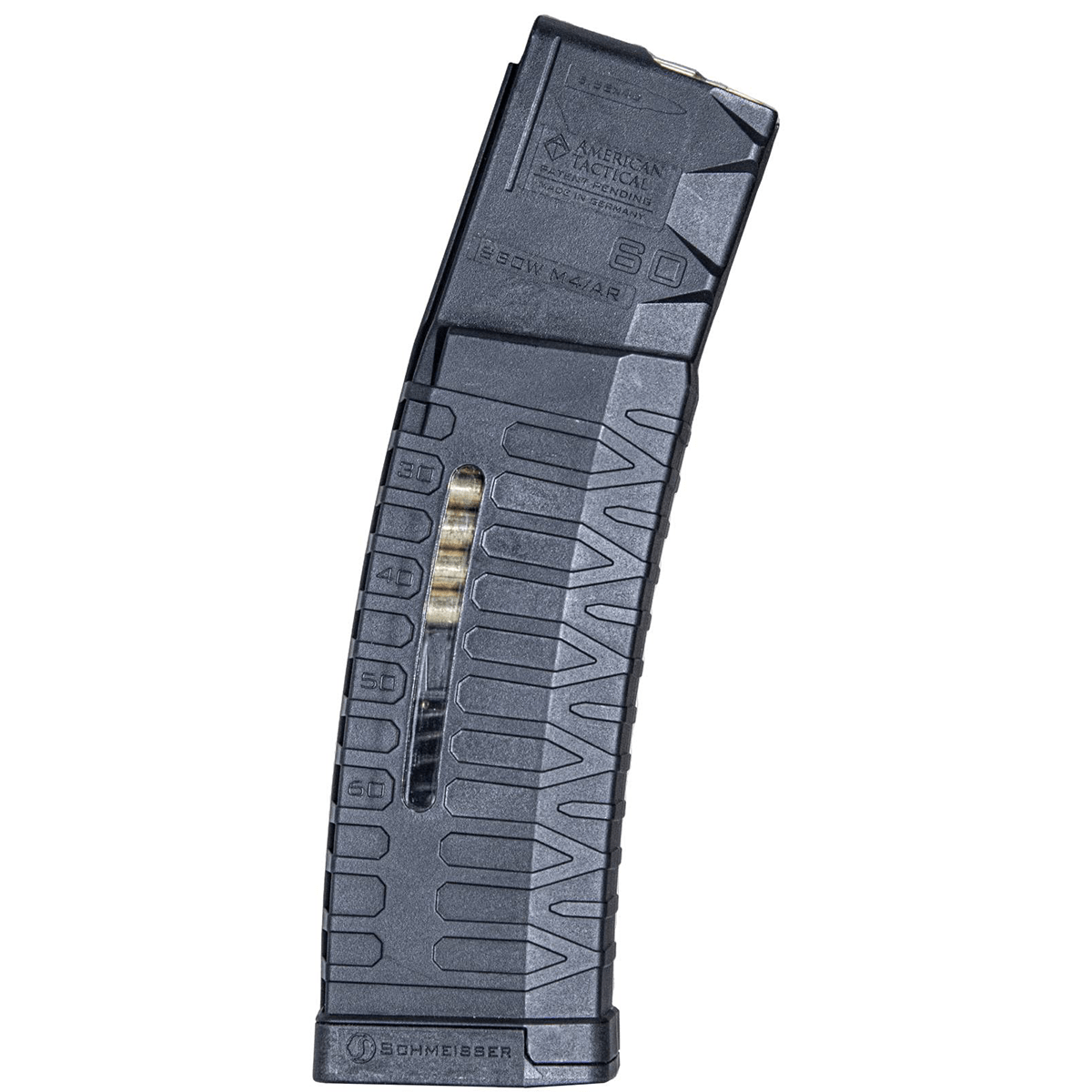Schmeisser 5.56/.223 60 Round AR-15 High Capacity Magazine S60W