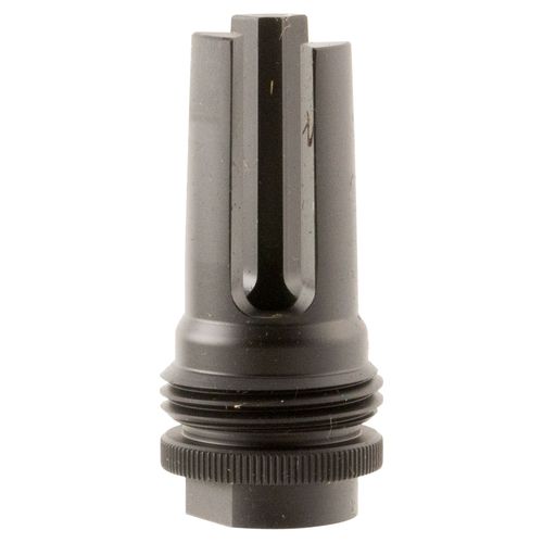 SilencerCo AC1570 ASR 9mm Luger Flash Hider 1/2"-28 tpi Black Steel
