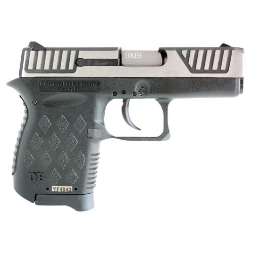 Diamondback DB9SL DB9 Micro-Compact 9mm Luger 3" 6+1 Black Stainless ...