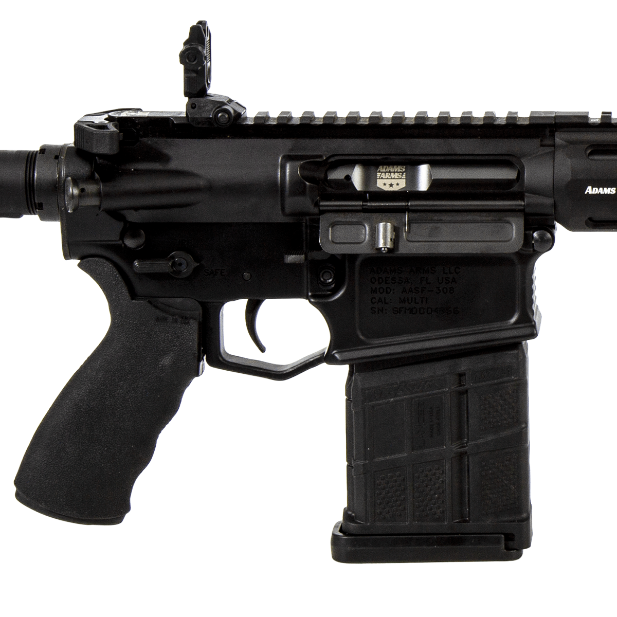 Adams Arms FGAA00439 P2 AARS 6.5 Creedmoor 18" 20+1 Black 6 Position ...