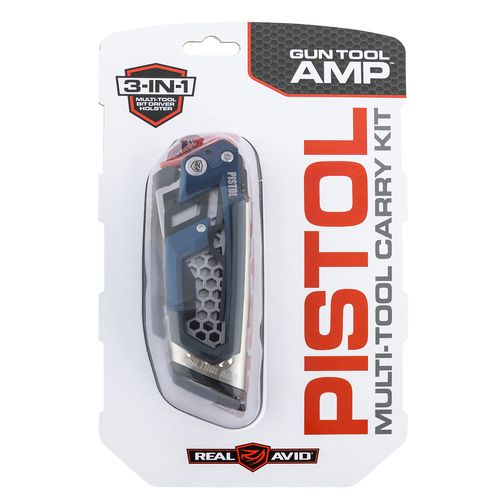 Real Avid AVGTAMP-P Gun Tool Amp-Pistol Black/Silver Stainless Steel ...