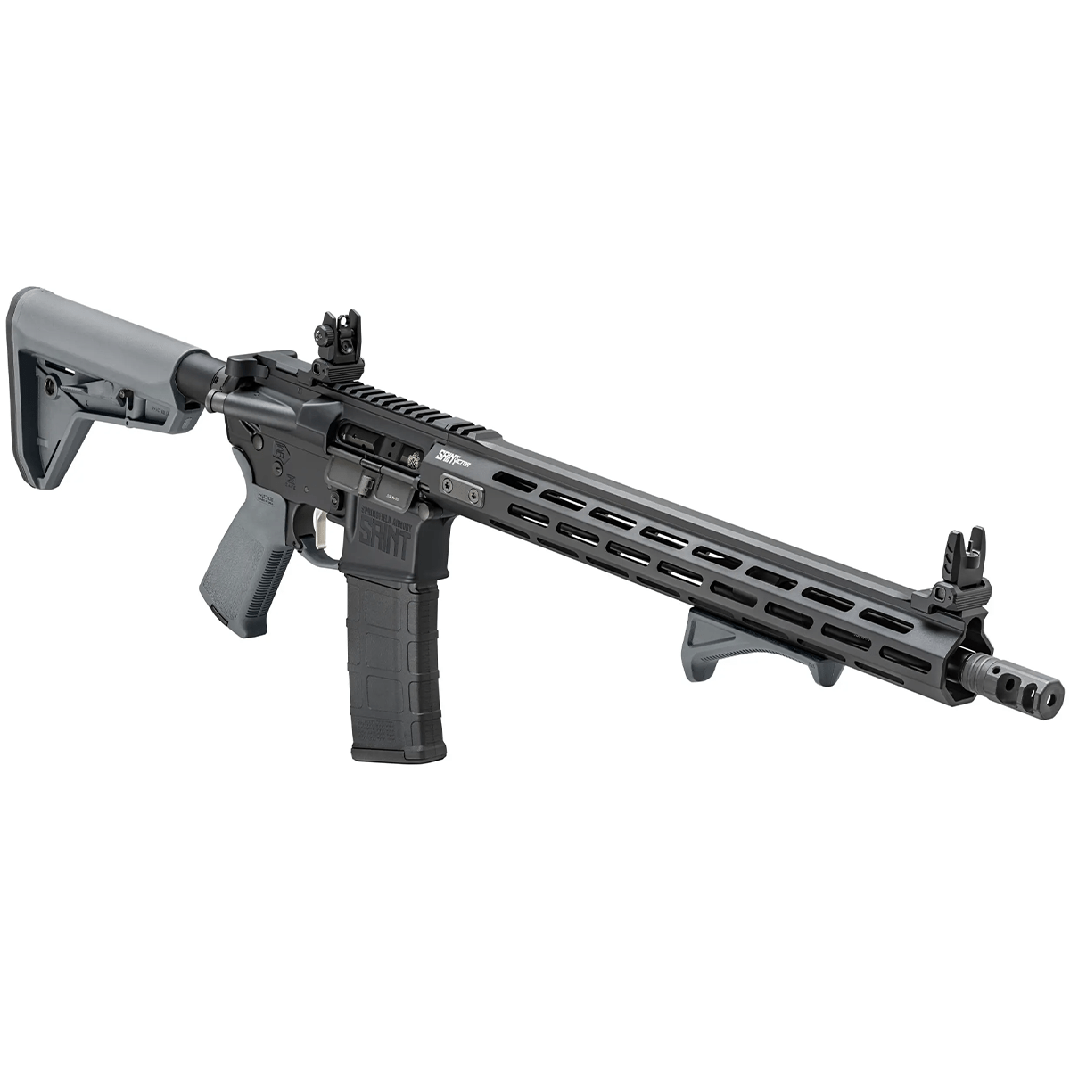 Springfield Armory SAINT Victor 5.56 Semi Automatic AR-15 Gray Rifle ...