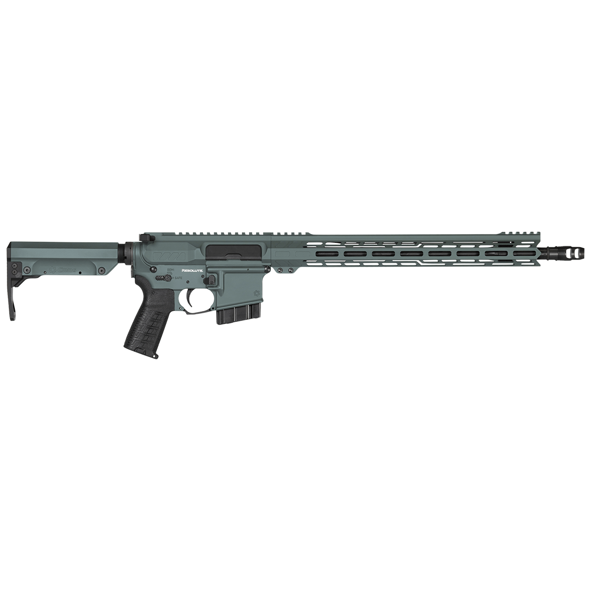 CMMG 60A10B5CG Resolute MK4 6mm ARC 10+1 16.10" Black Nitride Threaded ...