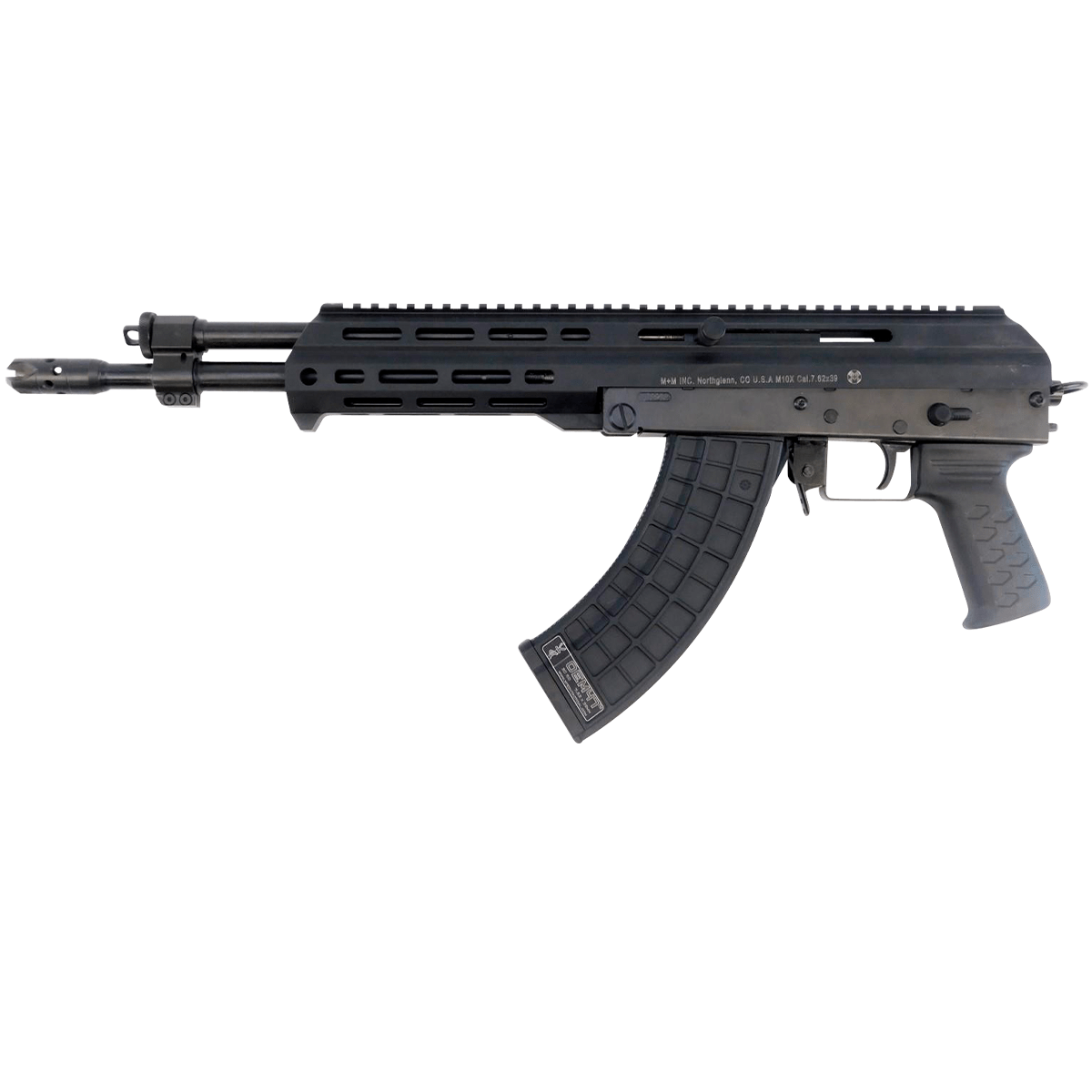 M+M Industries M10XP 7.62x39mm AK Pistol