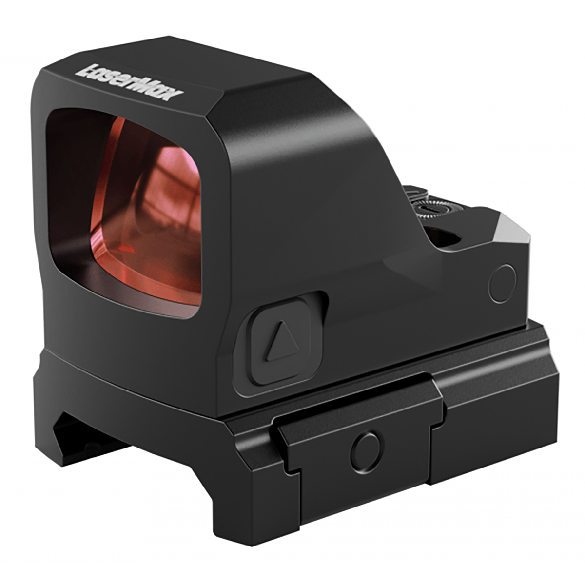 LaserMax Micro Red Dot Sight Matte Black 4 MOA Red Dot