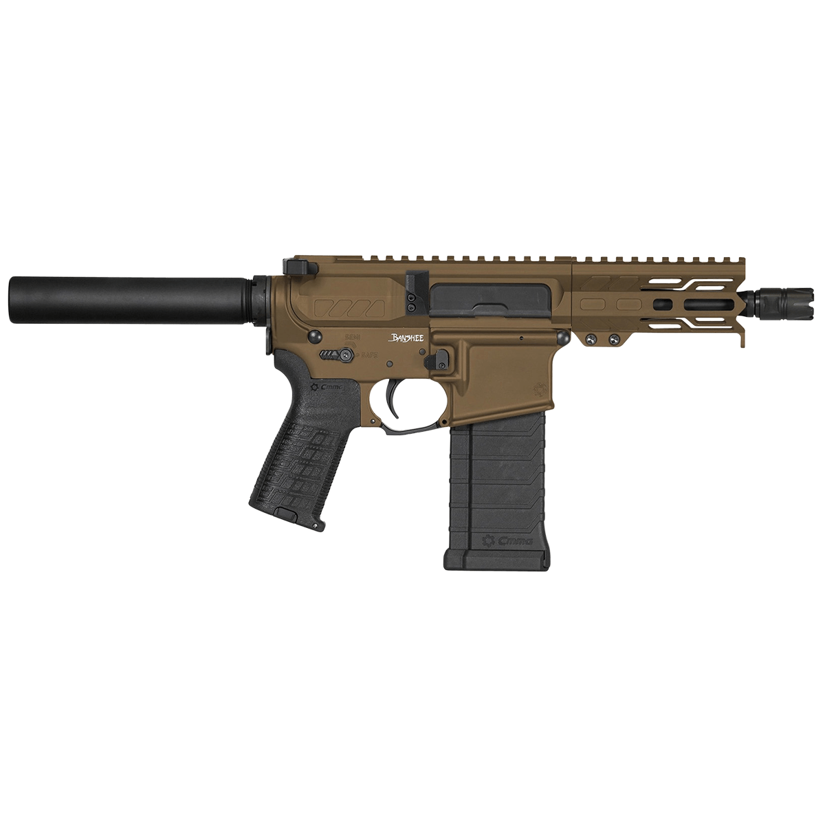 CMMG Banshee MK4 5.7x28mm Midnight Bronze AR-15 Semi Automatic Handgun