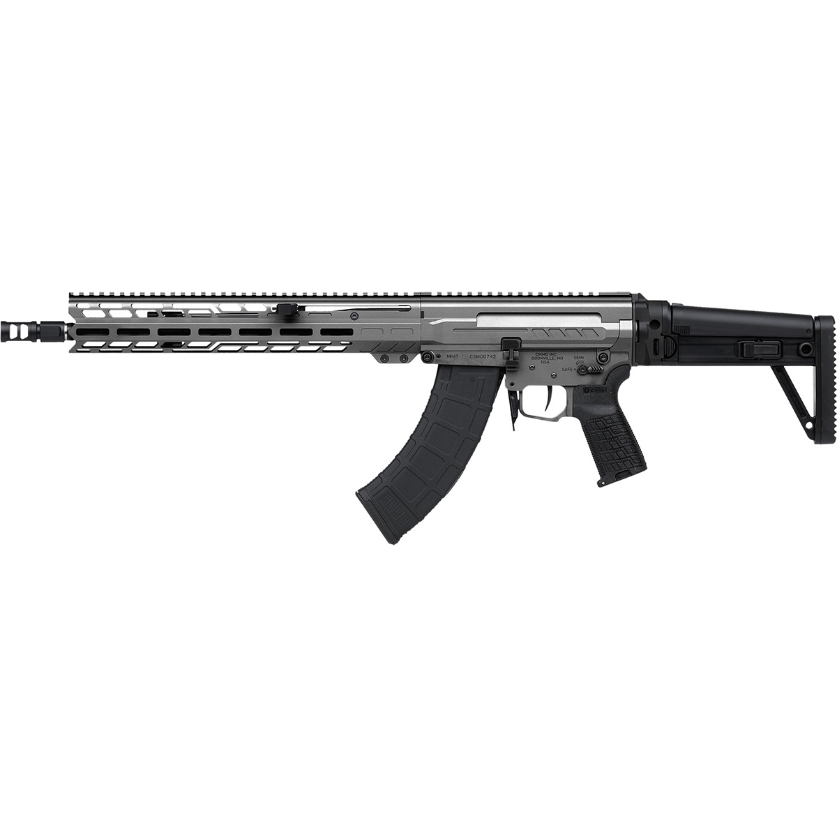CMMG Resolute MK47 7.62x39 Tungsten Gray AK-47 Semi Automatic Rifle