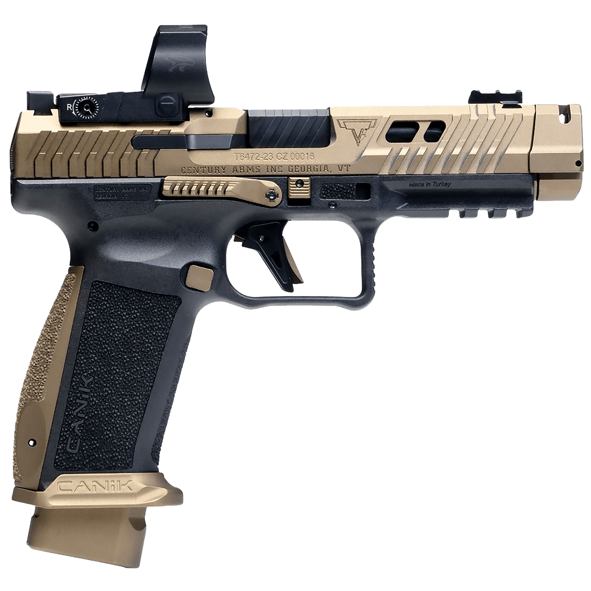 Canik TTI Combat with MaCanik M03 Competition Red Dot Taran Butler ...