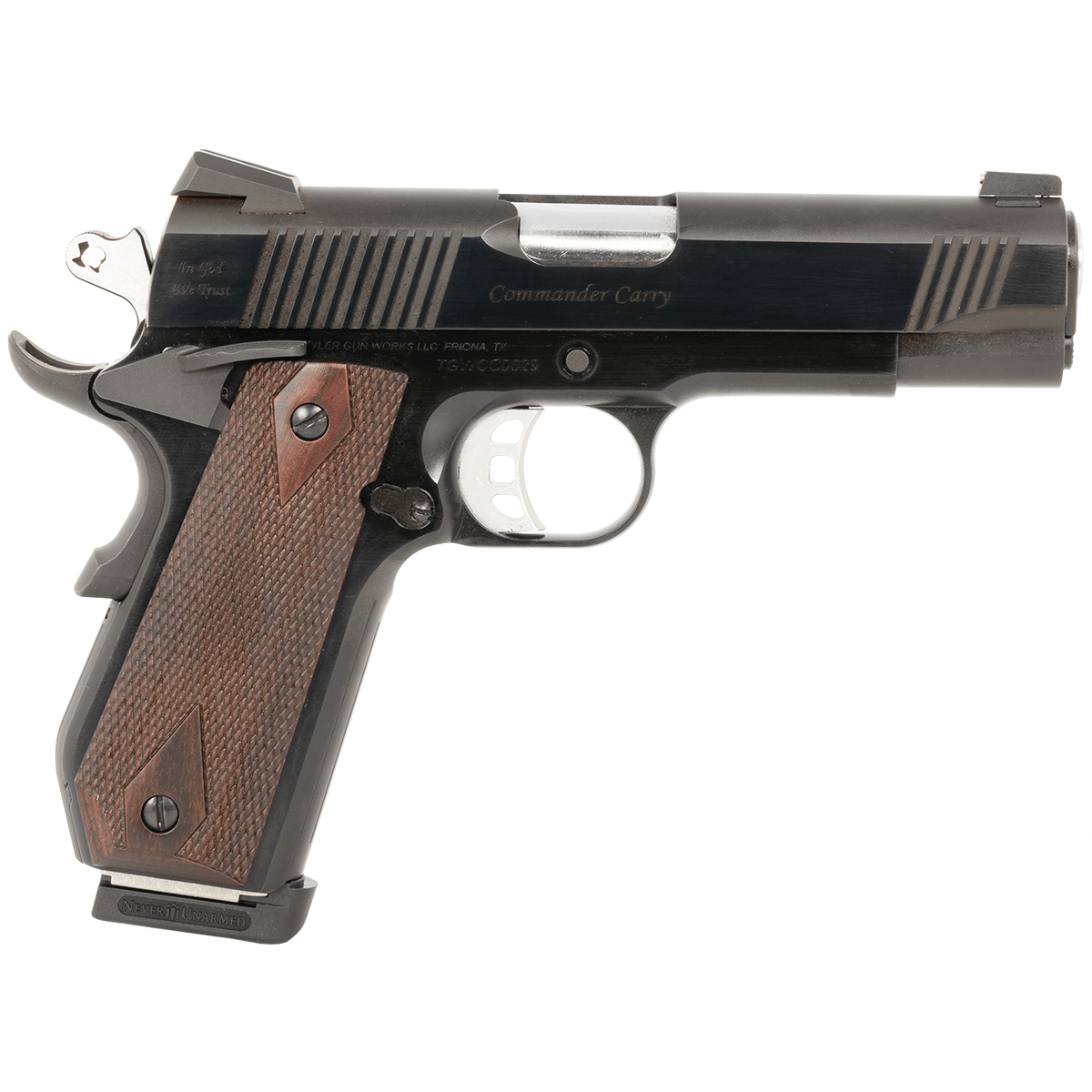 Tyler Gun Works Custom 1911 Commander 45 ACP Pistol
