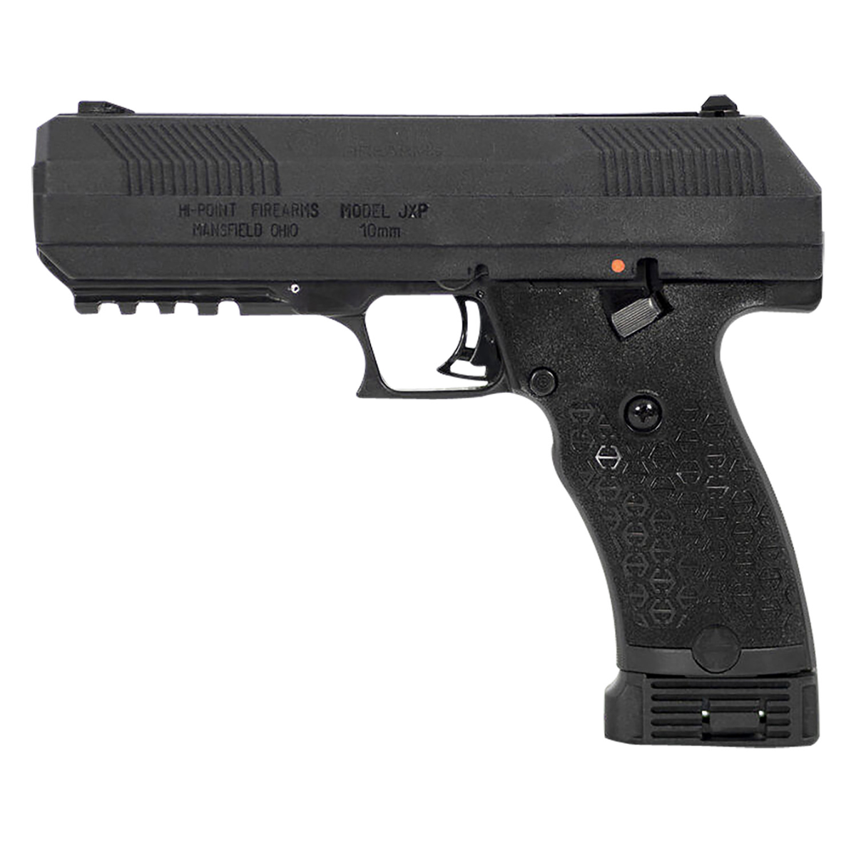 Hi-Point JXP 10mm Auto 10+1 4.50" Black Steel Barrel, Black Powder ...