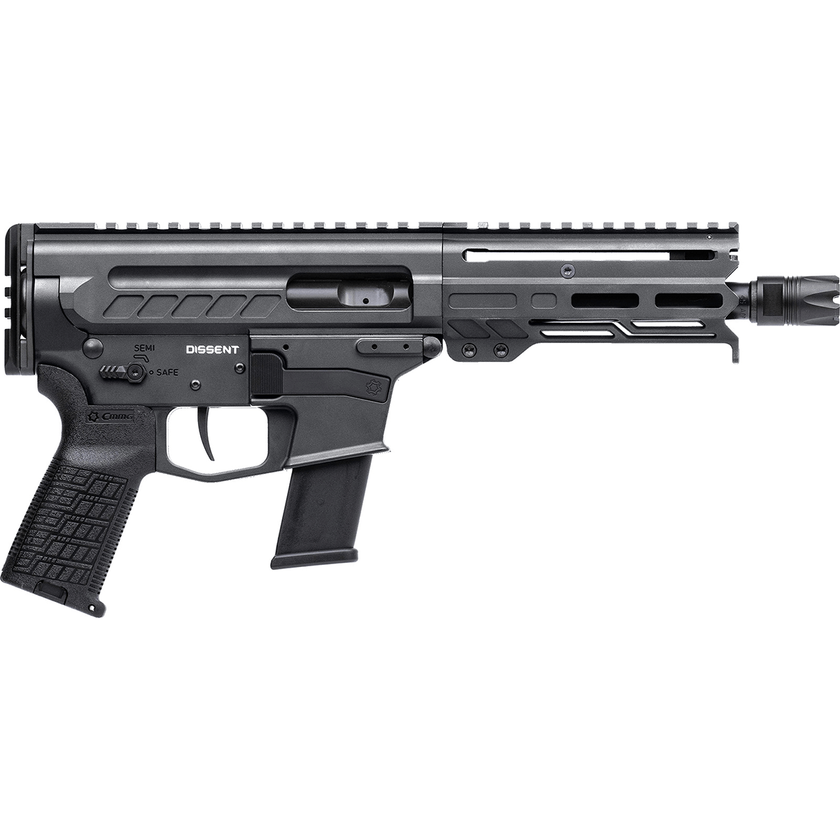 CMMG 45A4C0FSG Sniper Gray Dissent MKG 45 ACP Semi Automatic AR-15 Pistol