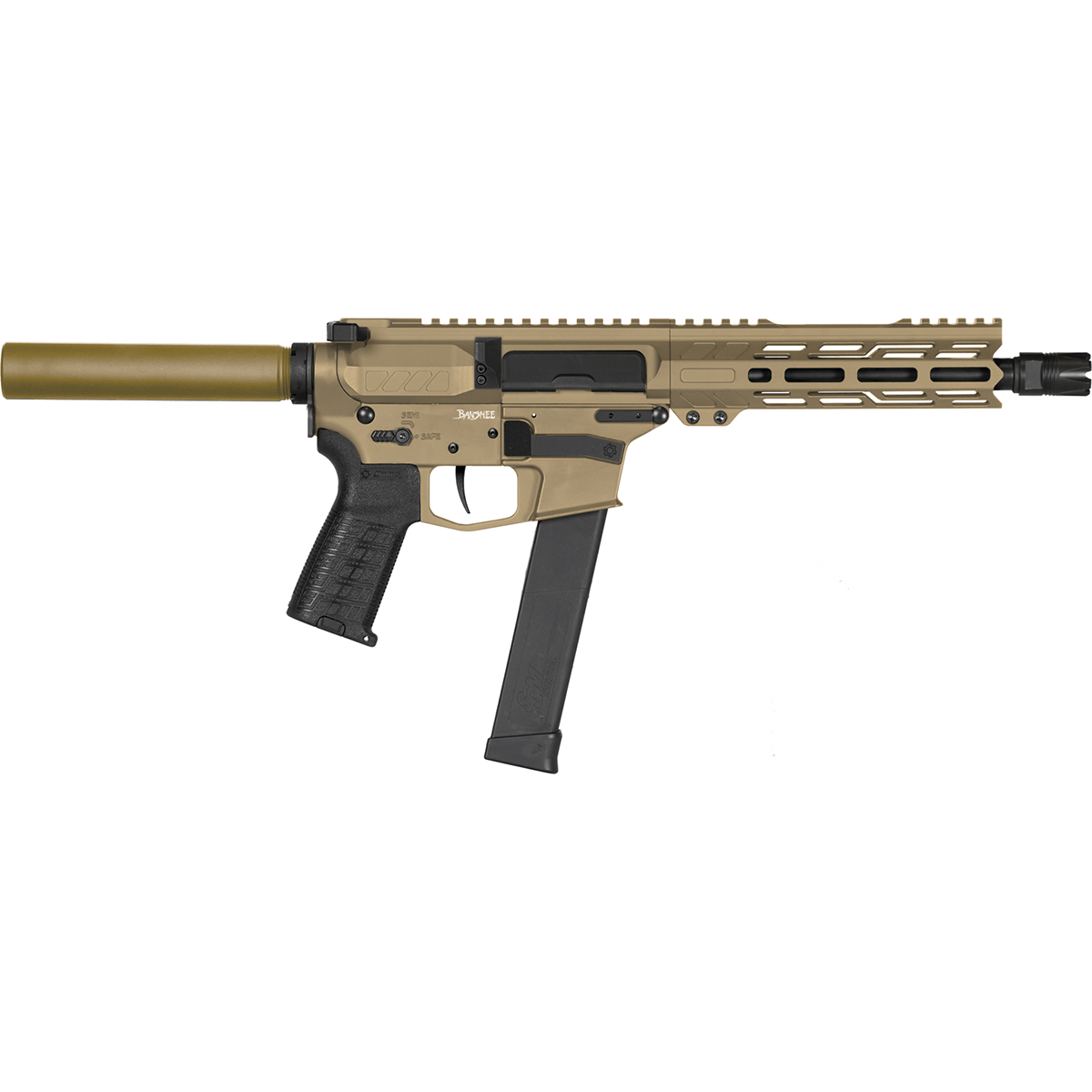 CMMG Coyote Tan Banshee MK10 10mm Semi Automatic AR-15 Pistol