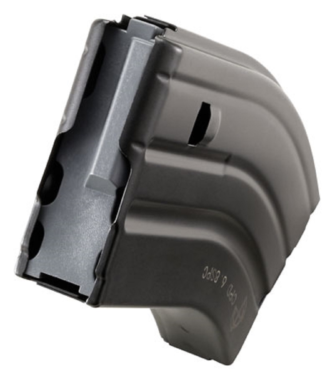 DuraMag SS 20rd 22 Nosler/6.8 SPC Caliber for AR-15 Black w/ Gray ...