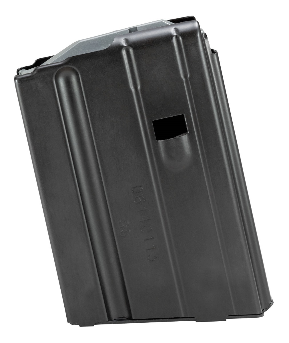 DuraMag SS 10rd 22 Nosler/6.8 SPC Caliber for AR-15 Black w/ Gray ...