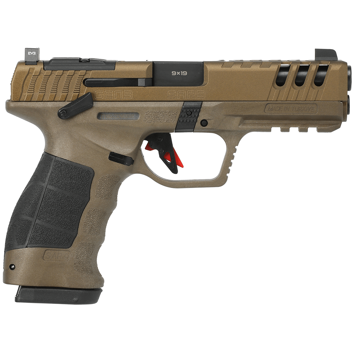 SAR USA SAR9G3BR SAR9 Gen3 Full Size Frame 9mm Handgun