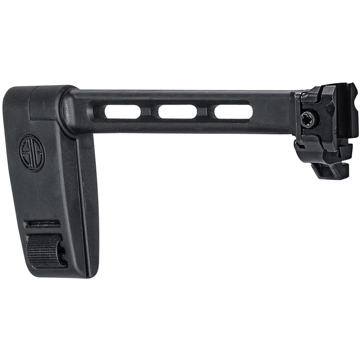 Sig Sauer 8901672 Pivoting Contour Brace Black, Fixed/Folding with ...