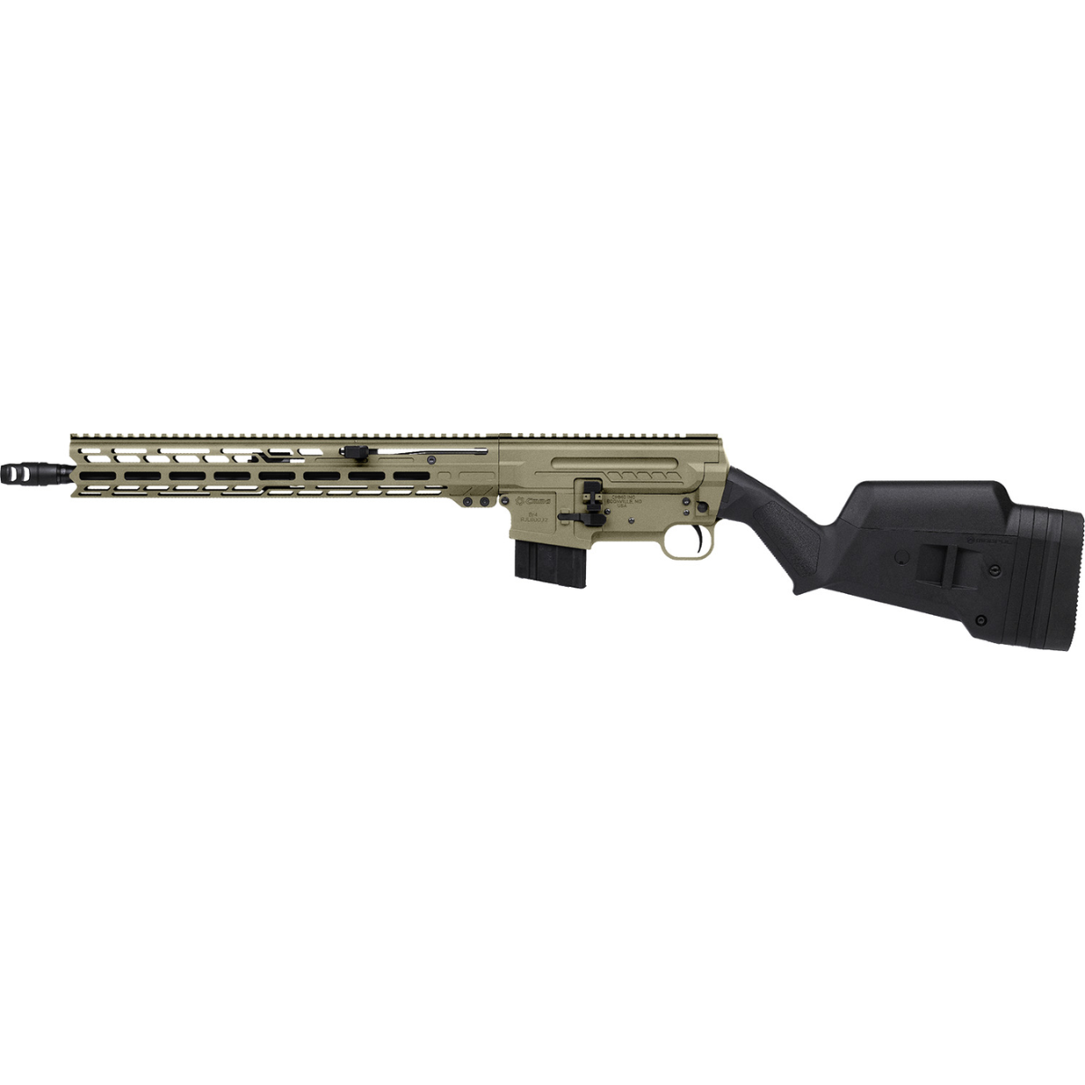 CMMG Dissent BR4 CA Compliant 350 Legend Rifle with 16.10" Coyote Tan ...