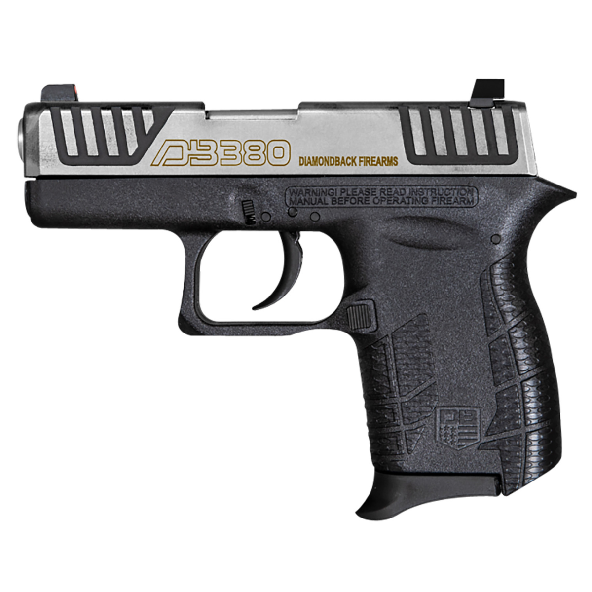 Diamondback DB380 Gen4 Micro-Compact Frame .380 ACP 6+1 2.80" Stainless ...