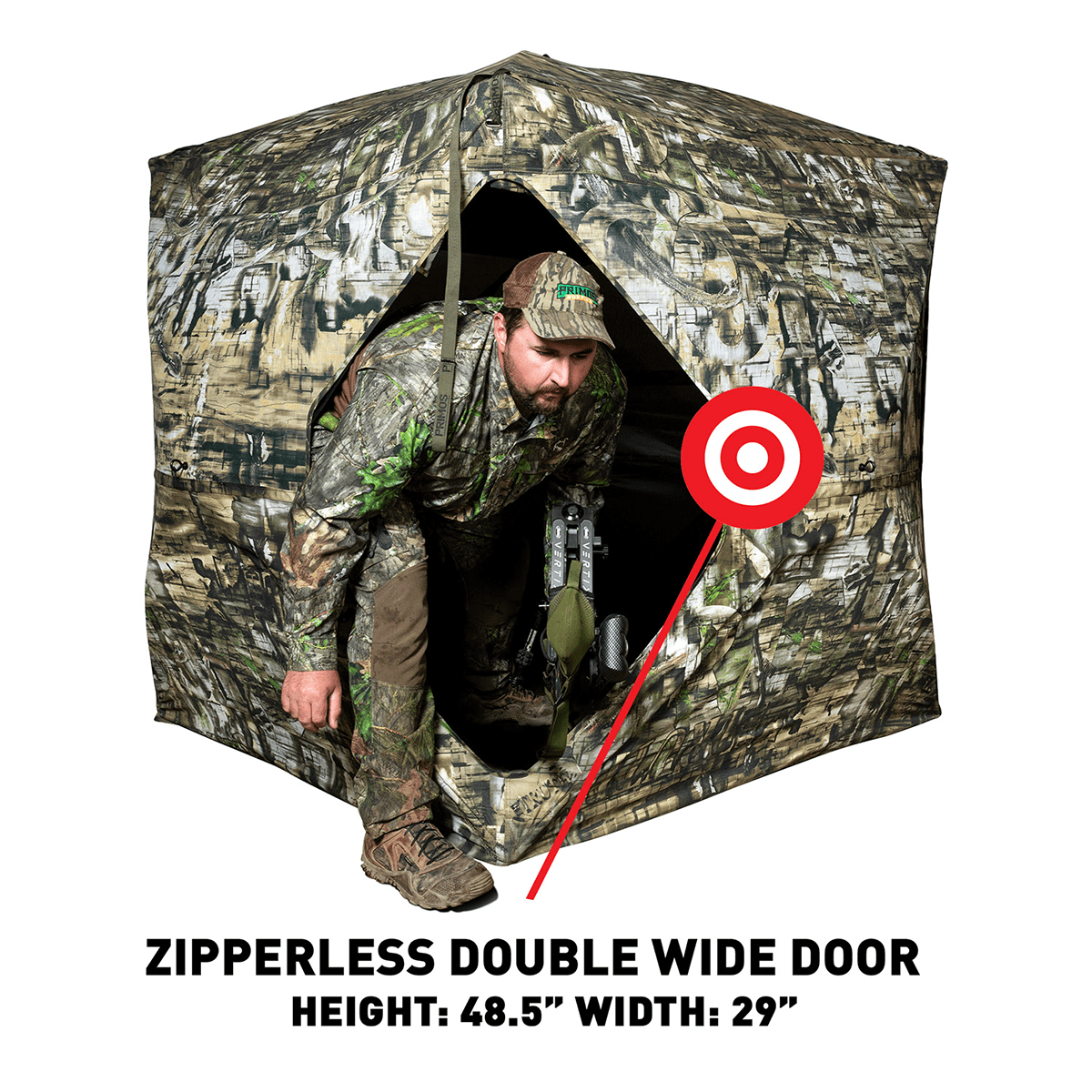 Primos 65162 Double Bull Surroundview Double Wide Ground Blind Truth ...