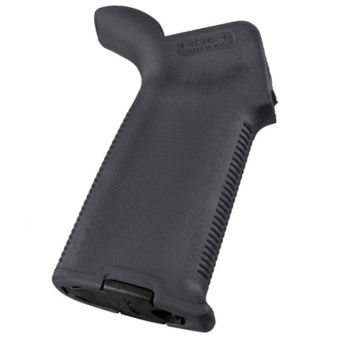 Magpul MOE+ Grip Gray Textured Polymer w/Rubber Overmold, Fits AR-15/AR ...