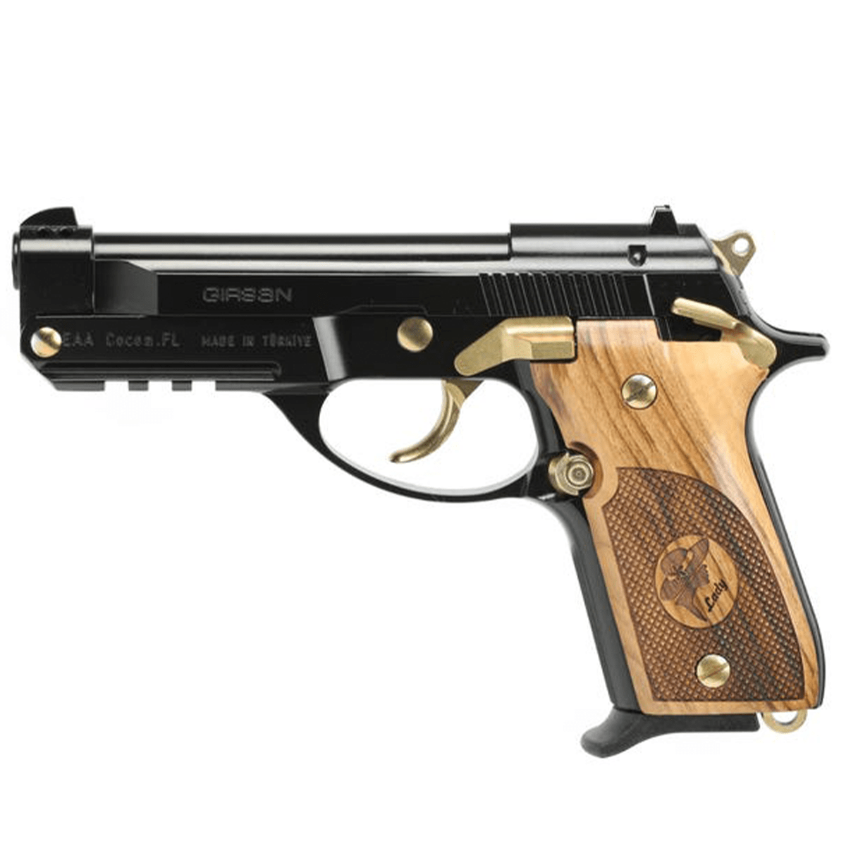 Girsan 390881 MC 14T Solution Lady Compact Frame 380 ACP 13+1 4.50" Pistol