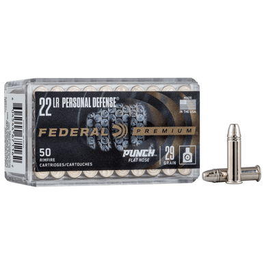 Federal Premium Personal Defense Punch 22 LR 29 gr Rimfire Ammo