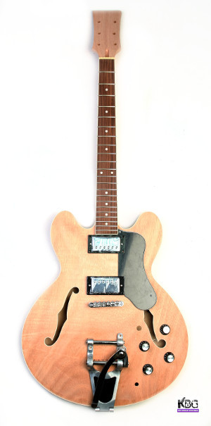 DIY Project Electric Guitar Mahogany 335 Hollow Body Build Your Own