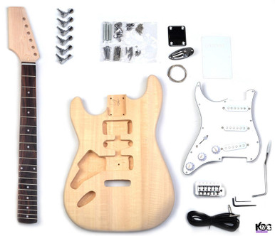 Left handed DIY Project Electric Guitar Strat Stratocaster ST Style ...