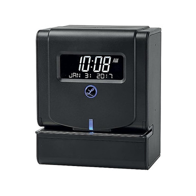 Lathem Thermal Print Time Clock System, Black (2100HD)