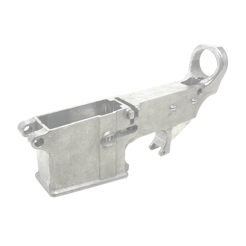 BLEM AR15 Raw 80% Lower Receiver - Fire / Safe Engraved - Serial Number ...