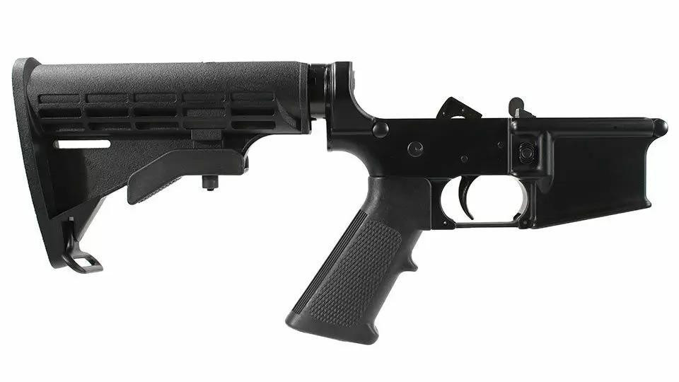 BC-15 | Multi-Caliber | Forged | Complete Lower Assembly | Black ...