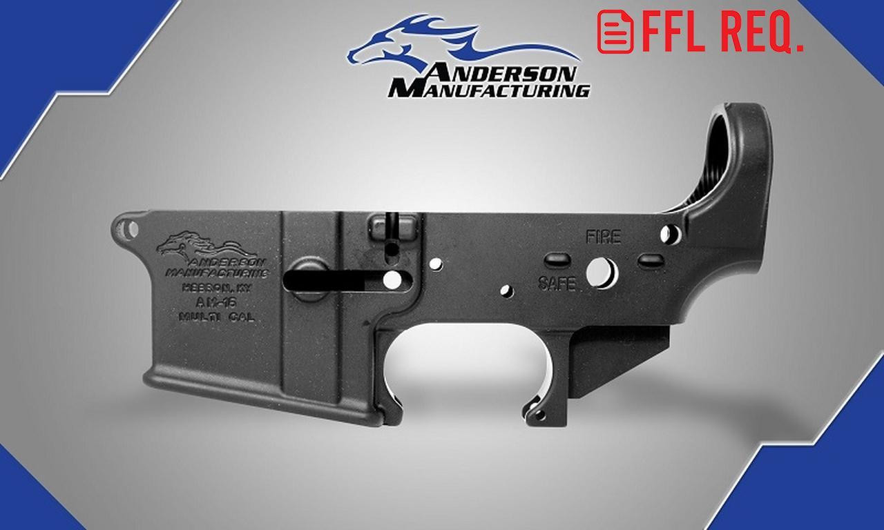 Anderson Manufacturing AR15 Lower Receiver-Multi Cal