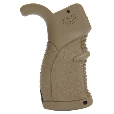 FAB Defense USIQ AR-15/M4 Rubberized Pistol Grip - FDE