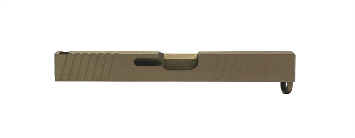 GLOCK 43 Sub-Compact Slide - G43 Lower Frame - Burnt Bronze