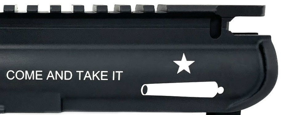 Custom Engraved M4 Upper - Come And Take It