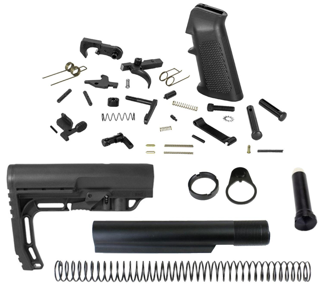 MF Lower Build Kit W/ BN AR15 LPK (Includes Enhanced Trigger Guard)
