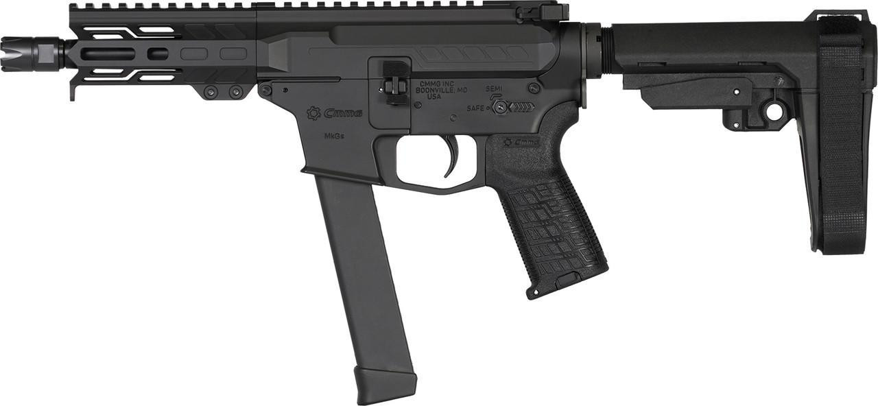 CMMG Pistol Banshee MKGs 9mm - Delayed Blowback - Armor Black ...