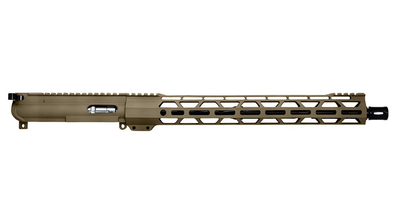 RTB Complete 16" .22LR Upper Receiver - FDE | A2 | 15" M-LOK | With BCG ...