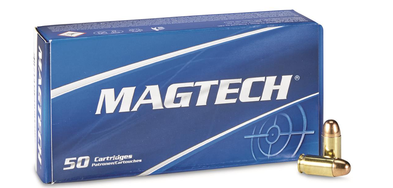 Magtech 380A Brass Case .380 ACP Ammo 95 Grain FMJ - RightToBear.com