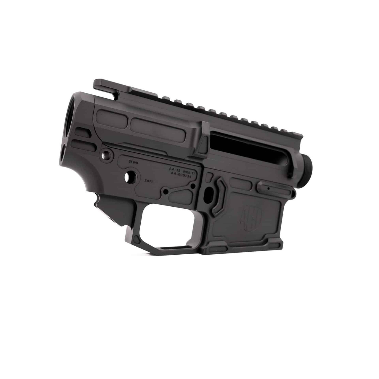 Andro Corp AA-15 BILLET RECEIVER SET - ARMOR BLACK - RightToBear.com