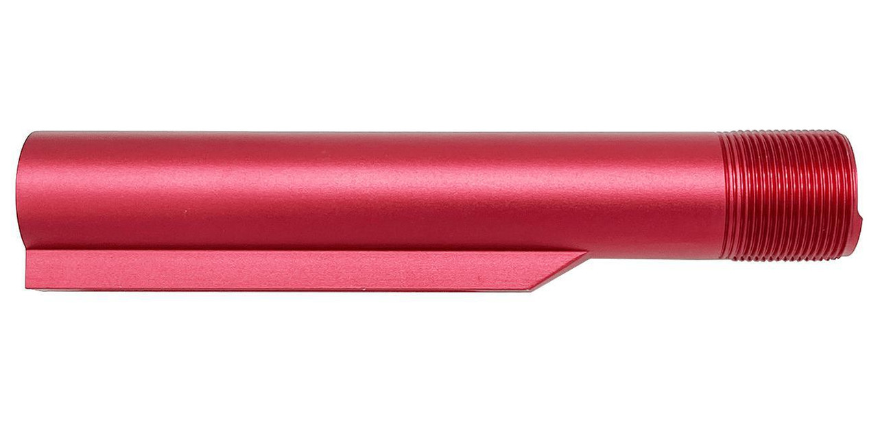 TS AR-15/M4 Mil-Spec 6 Position Buffer Tube - Red - RightToBear.com