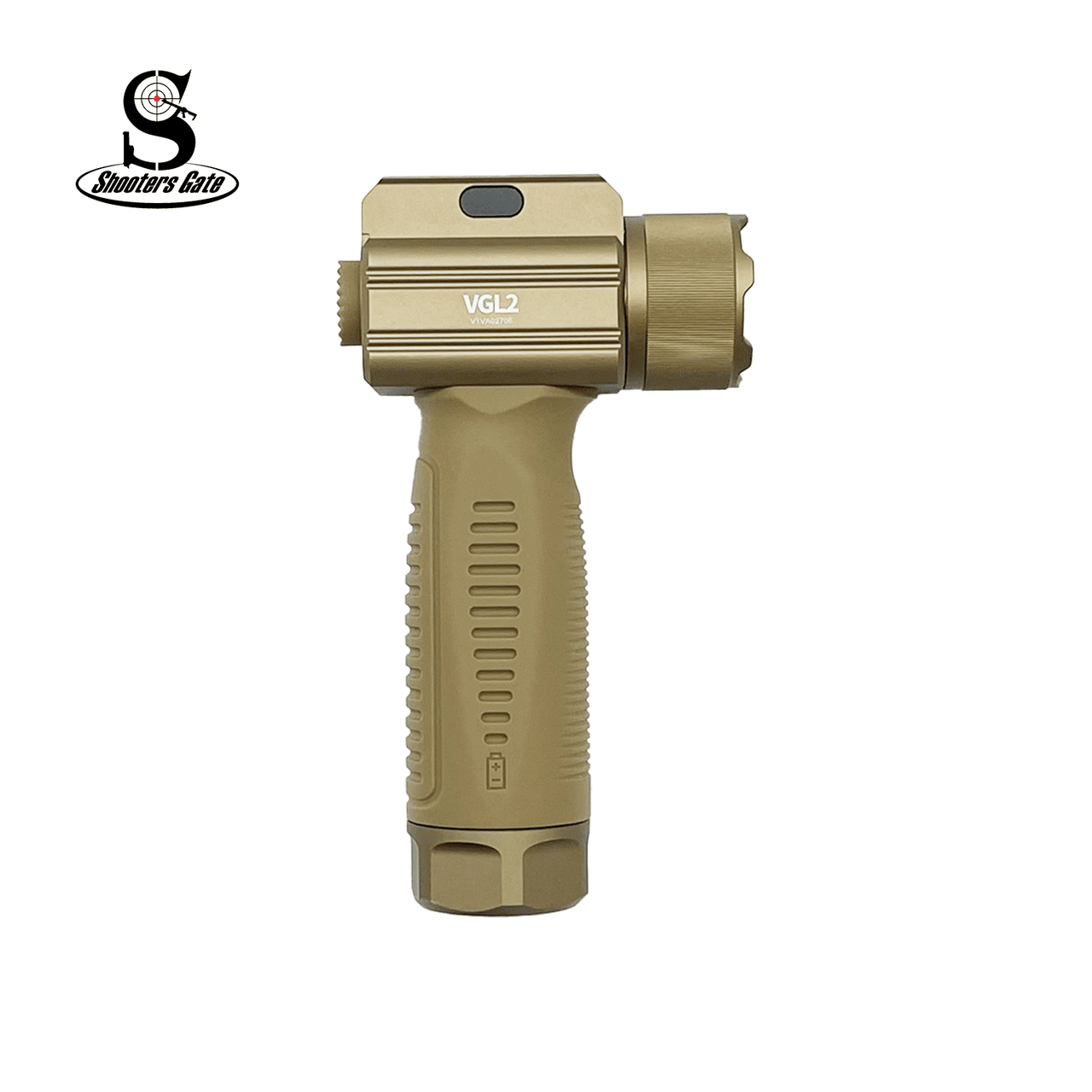 TS VGL2 Flashlight Vertical Foregrip / Light Combo with Strobe - Tan ...