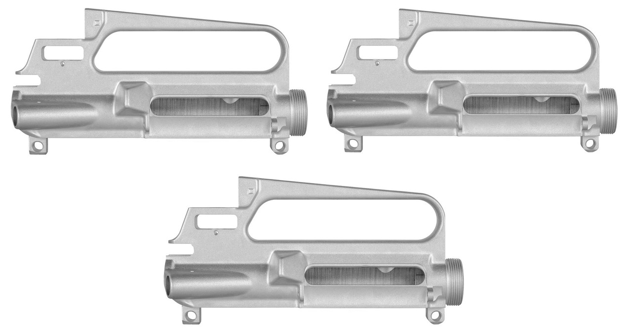 3 Pack | A2 Stripped Raw Upper Receiver - RightToBear.com