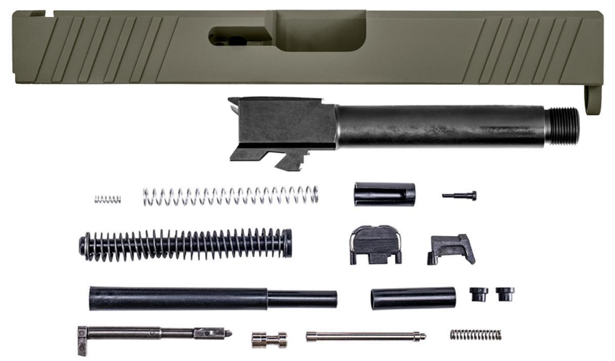 G19 Complete Slide Kit - OD Green - RightToBear.com