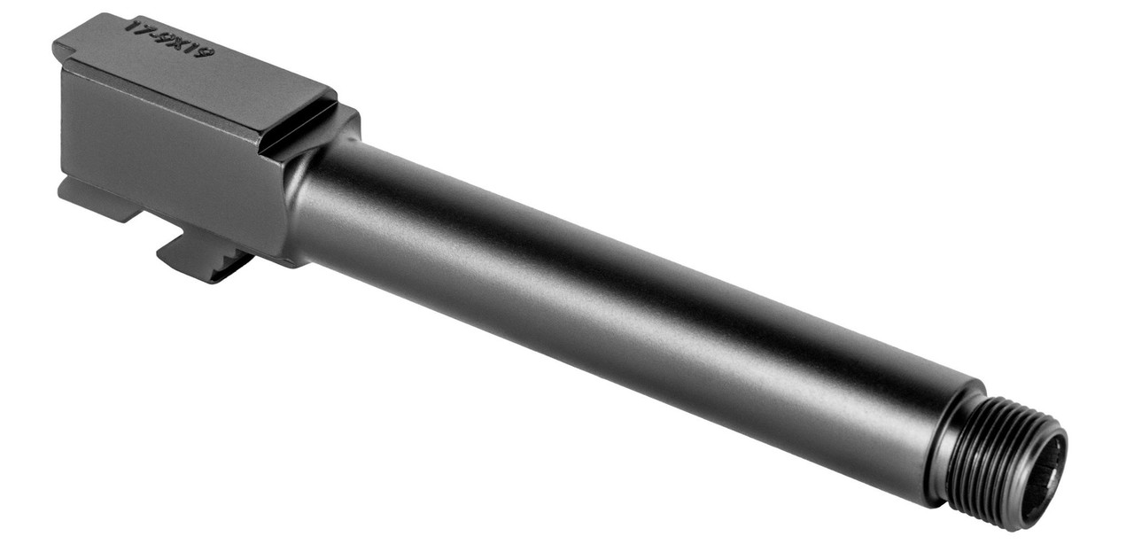 Drop In 9mm (Threaded) Barrel - Black DLC PVD Coated - Fits Gen 5 Glock ...
