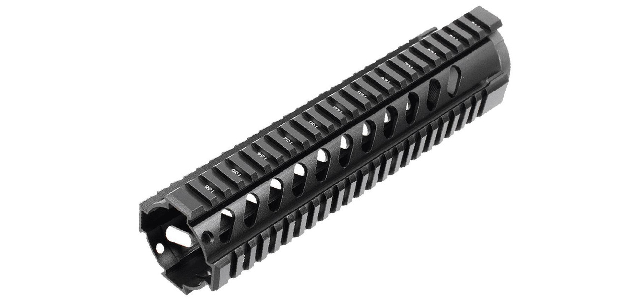 TS AR Pistol Free Float Slant Cut Quad Rail Handguard / V3 - 10 ...