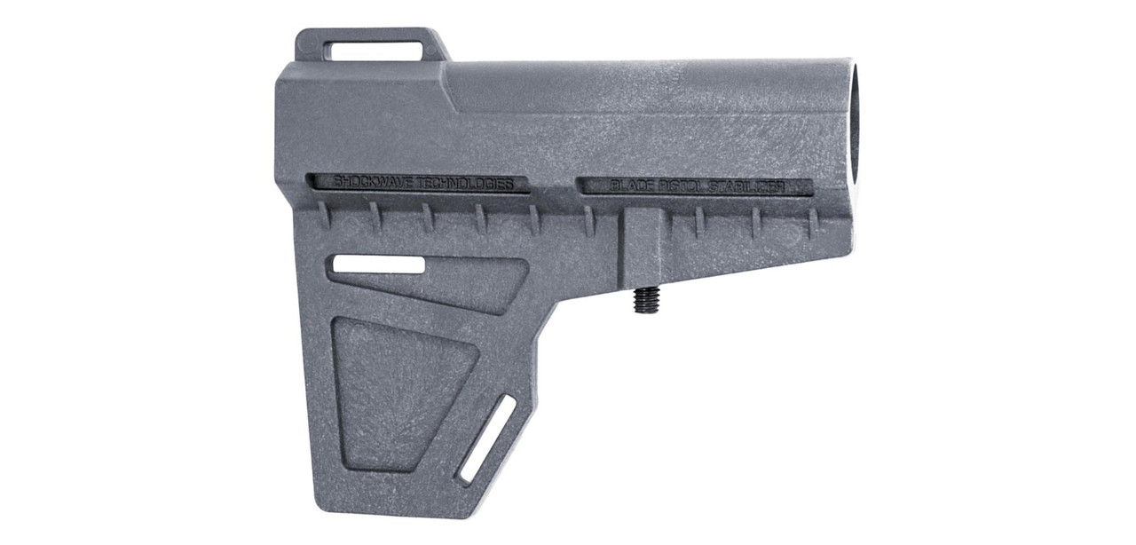 KAK Shockwave Blade Pistol Stabilizer - Grey - RightToBear.com
