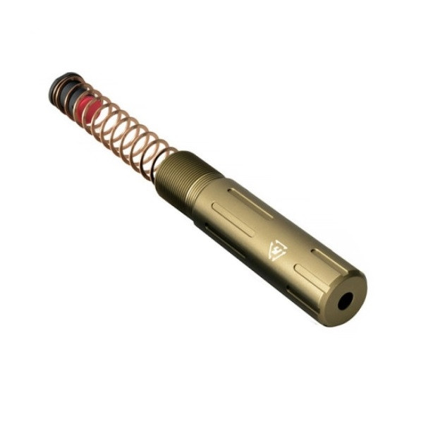 Strike Industries Compact Short Pistol Buffer Tube in Black, Red, FDE ...